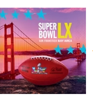 5" NFL® Super Bowl LX 2026 Disposable Paper Beverage Napkins – 16 Ct ...
